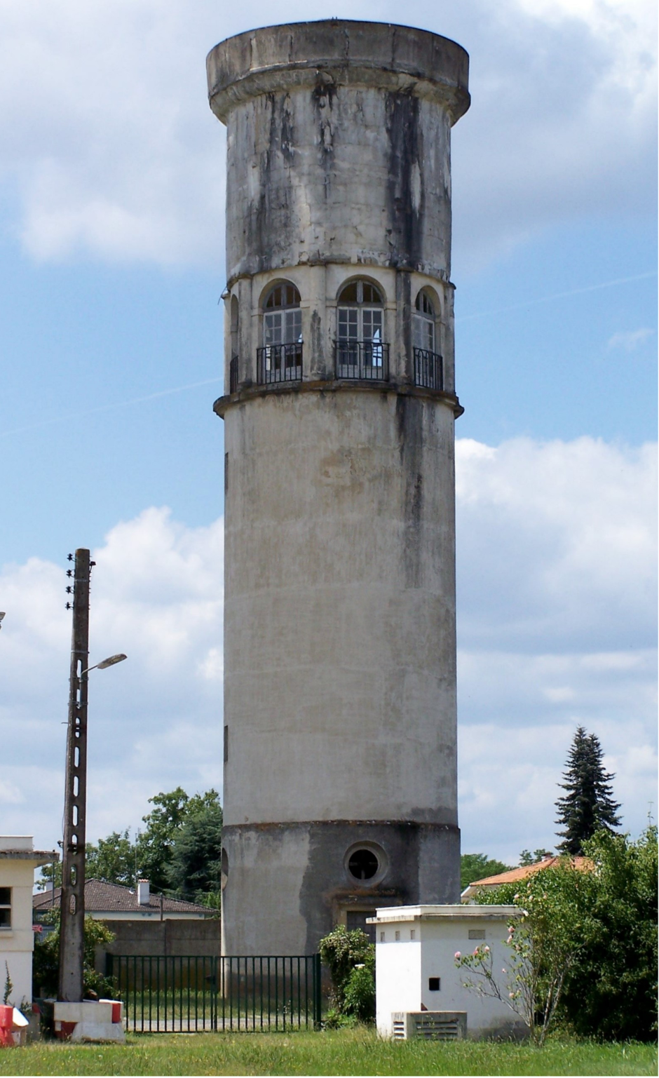 Une brève histoire des châteaux d'eau en France